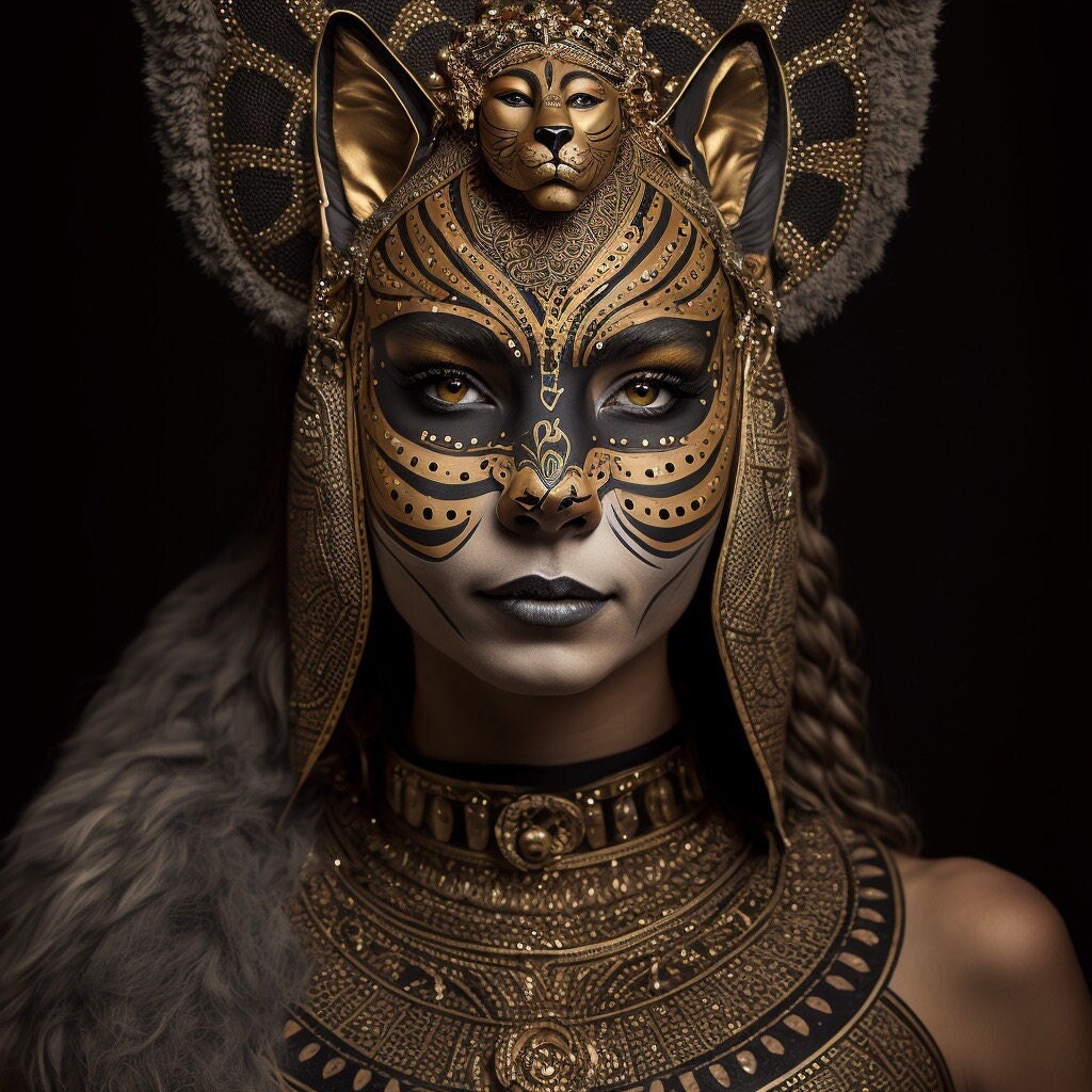 Egyptian Cat Goddess Costume