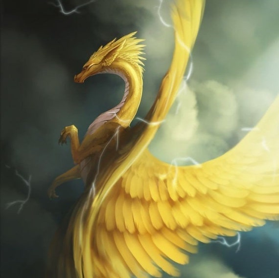 Gold Dragon Spirit. Custom Conjuring. Remote Binding. Wealth. - Etsy