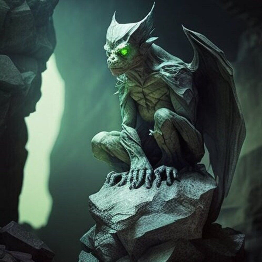 Gargoyle Spirit Guide Companion. Conjuring. Remote Binding. - Etsy