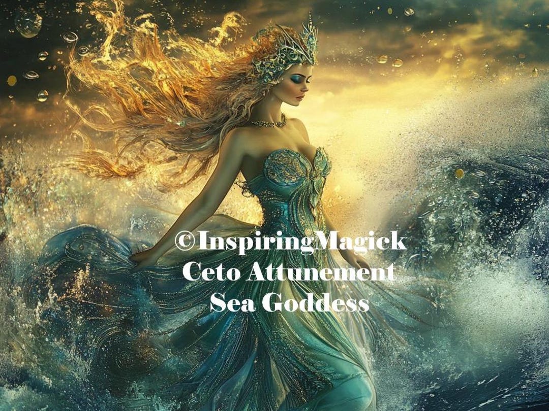 Ceto Attunement Greek Goddess of the Unknown and Transformation - Etsy