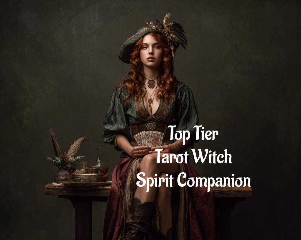 Tarot Witch. Spirit Companion Top Tier Conjuring - Etsy