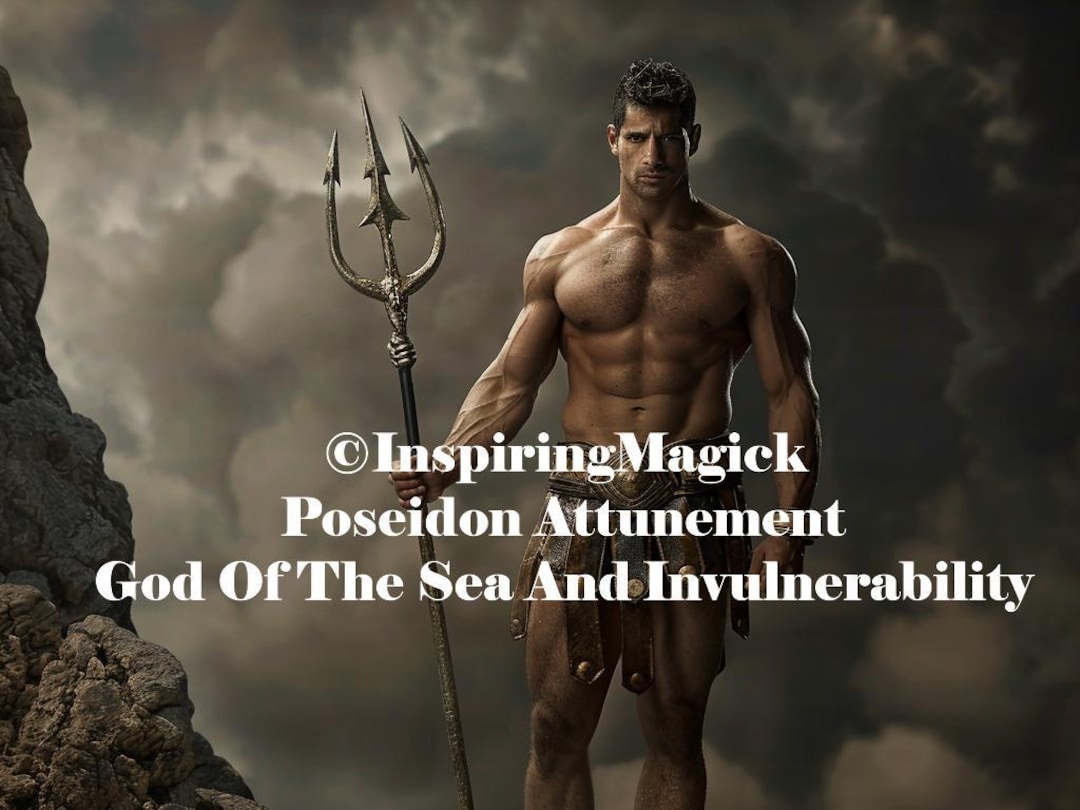 Poseidon Attunement Initiation Greek God of Strength Shapeshifting ...