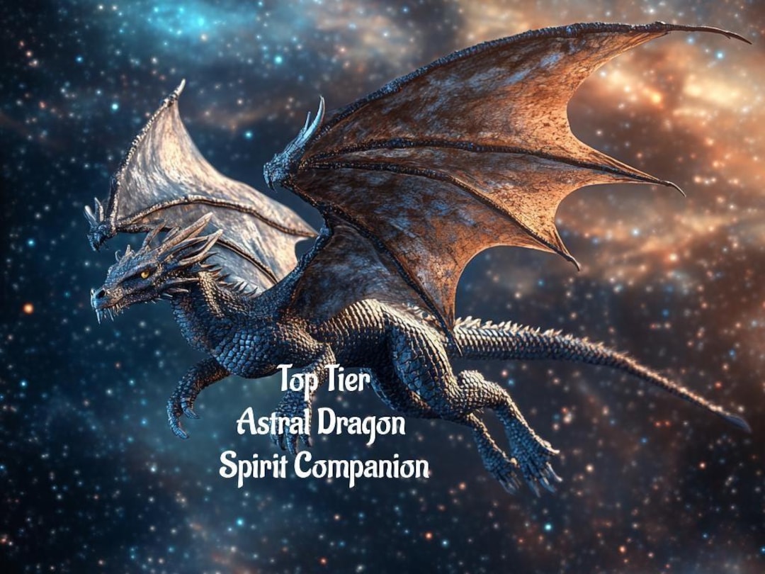 Astral Guardian Dragon. Spirit Guide. Top Tier Conjuring - Etsy