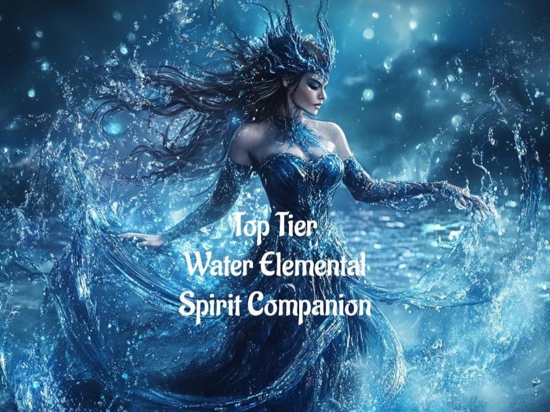 Water Elemental Spirit Guide, Top Tier Conjuring, Remote Binding - Etsy UK