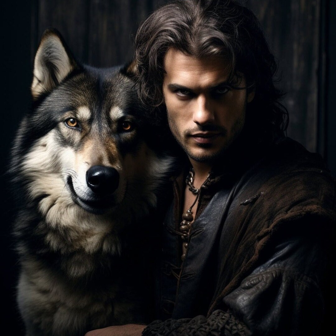 Coven Mage and Wolf Familiar. Spellcaster. Conjuring. Remote Binding ...