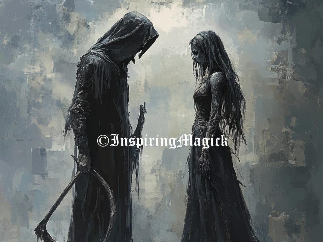 Grim Reaper and Wraith Spirit Guide Spirit Companion Grim Reaper Wraith ...