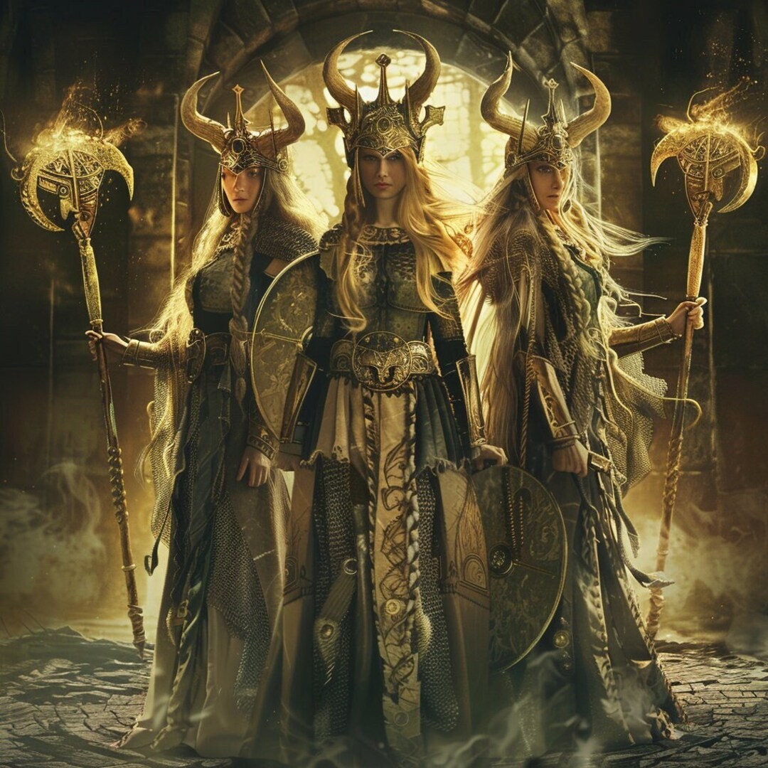 The Three Norns Attunement. Norse Deities of Destiny - Etsy
