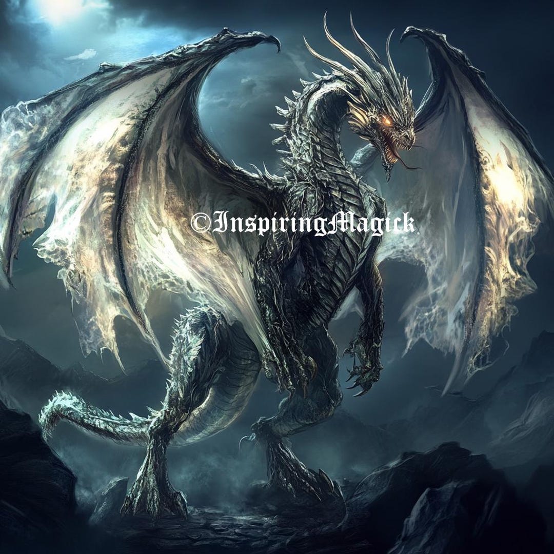 Undead Dragon Spirit Guide and Companion. Conjuring Remote Binding ...