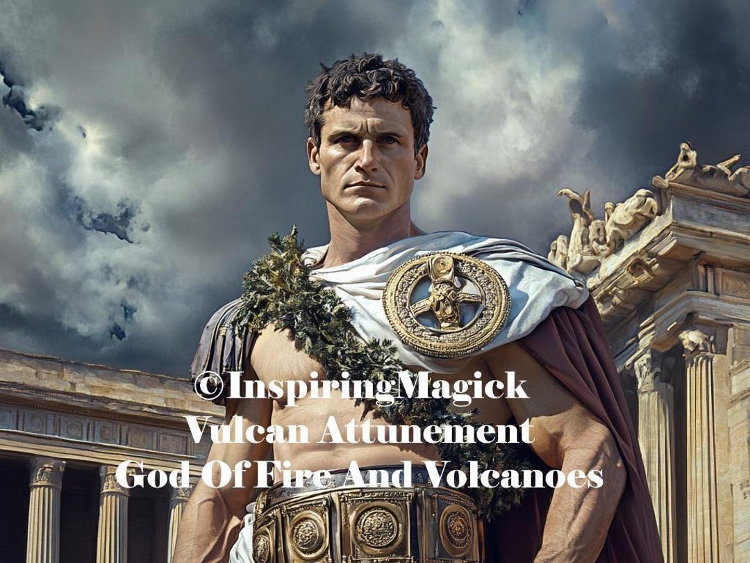 Vulcan Attunement Initiation Roman God of Fire and Volcanoes - Etsy