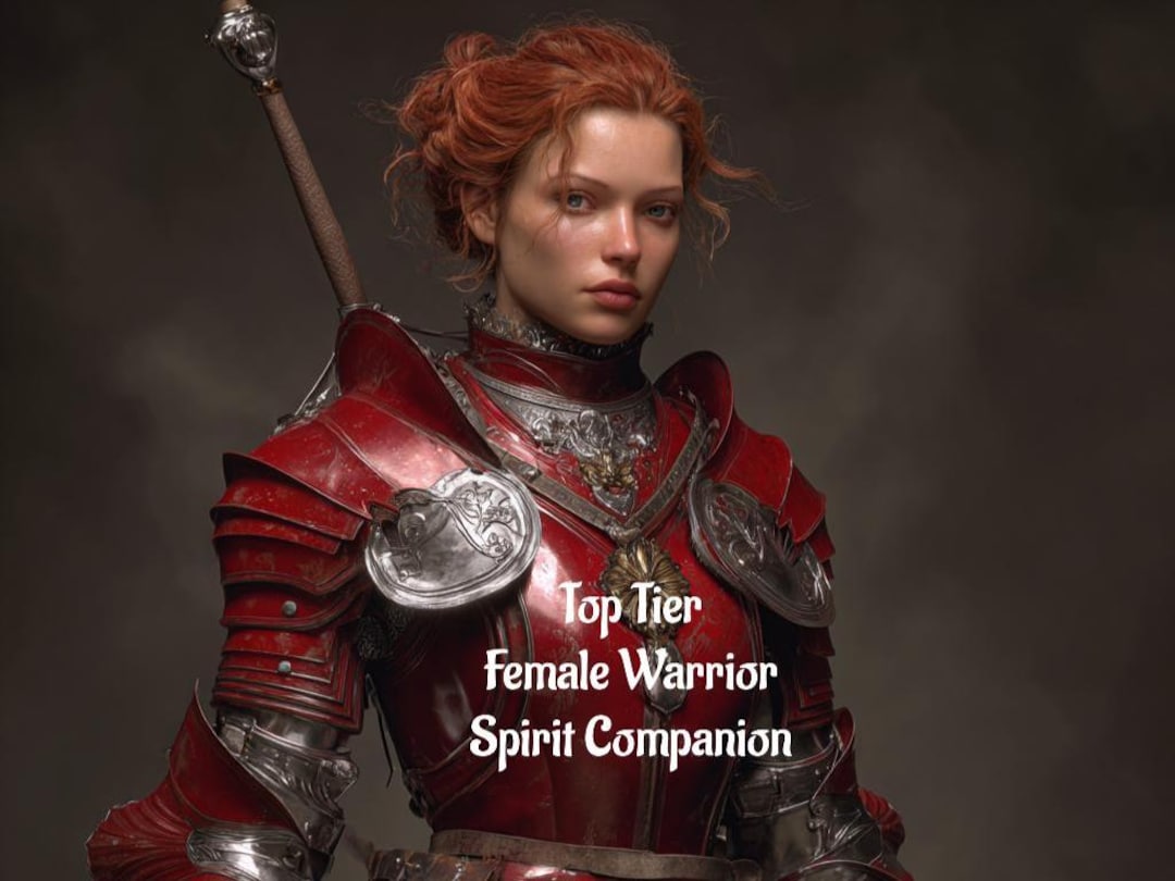 Female Warrior Spirit Companion: Top Tier Conjuring Digital Service - Etsy