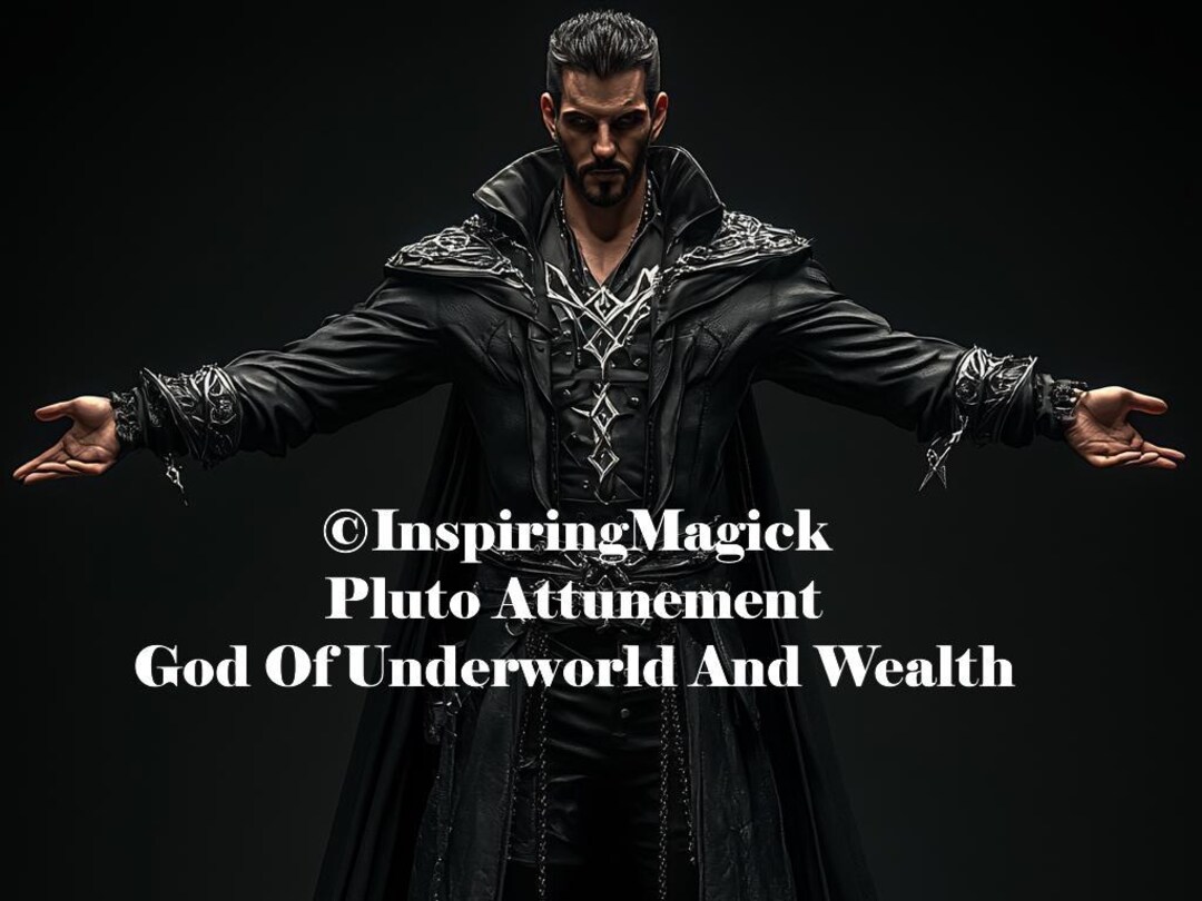 Pluto Attunement the God of the Underworld and Wealth - Etsy