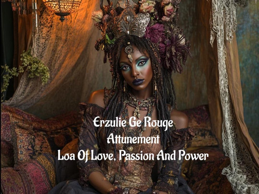 Buy Erzulie Ge Rouge Attunement Voodoo Loa of Passion Love and Power ...