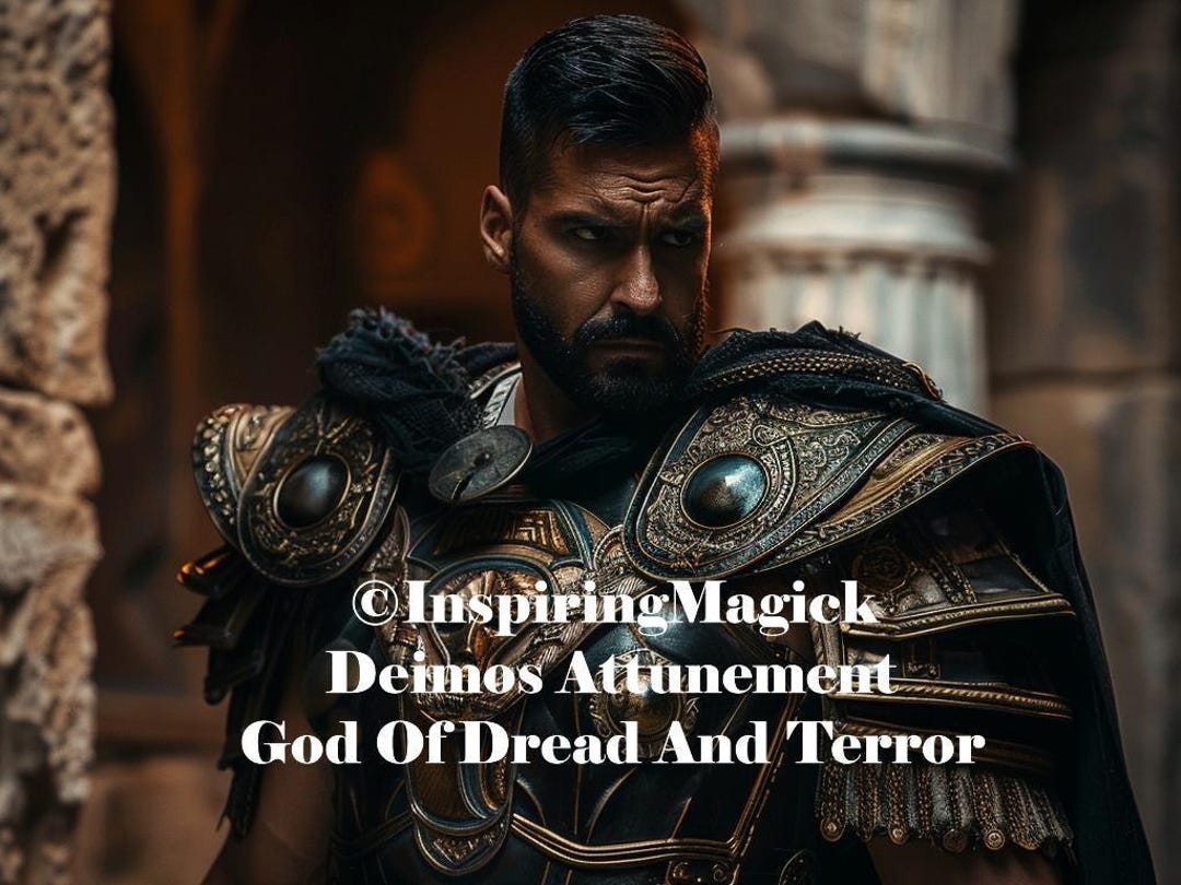 Deimos Attunement Greek God of Dread and Terror - Etsy