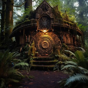 Forest Succubus Spirit Guide Witch Astral Space. Conjuring Remote ...