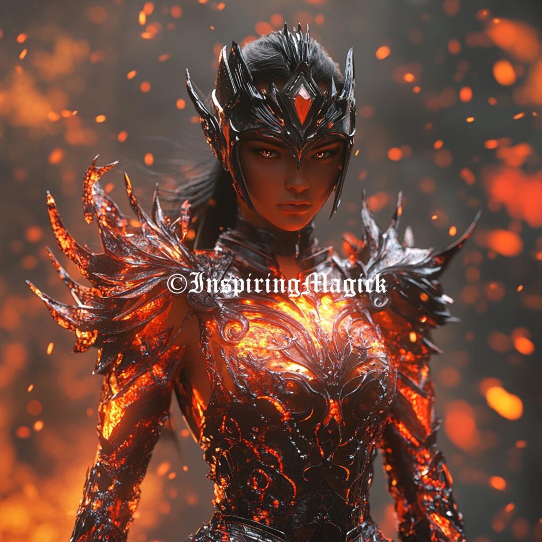 Female Astral Warrior Spirit Guide. Conjuring Remote Binding. - Etsy