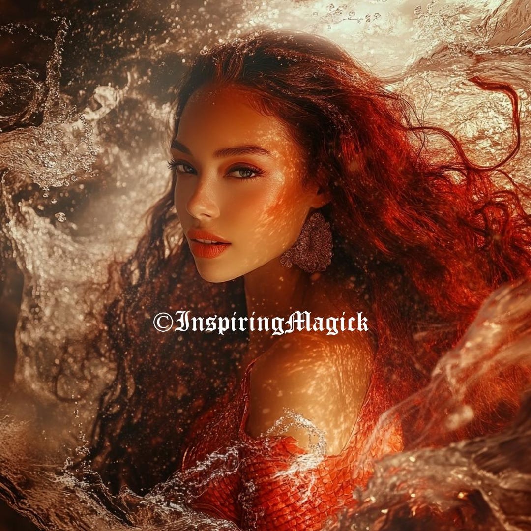 Siren Spirit Guide Beautiful Spirit Companion Spirit Conjuring Remote ...