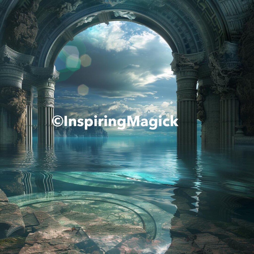 Atlantis Portal. Conjuring. Atlantean. Ancient Worlds. - Etsy Australia