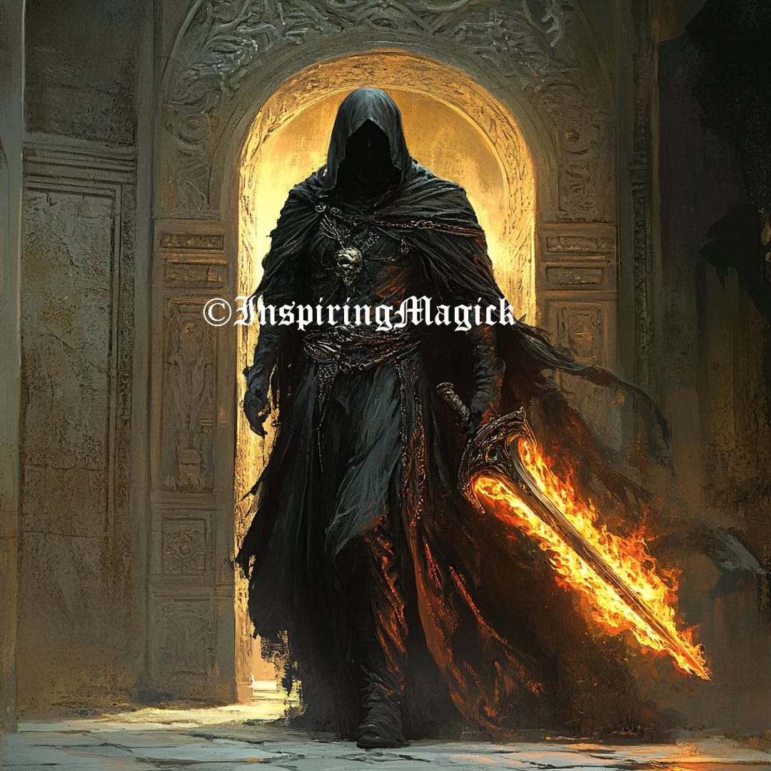 Fire Wraith Spirit. Custom Conjuring. Remote Binding. Power. Chaos ...