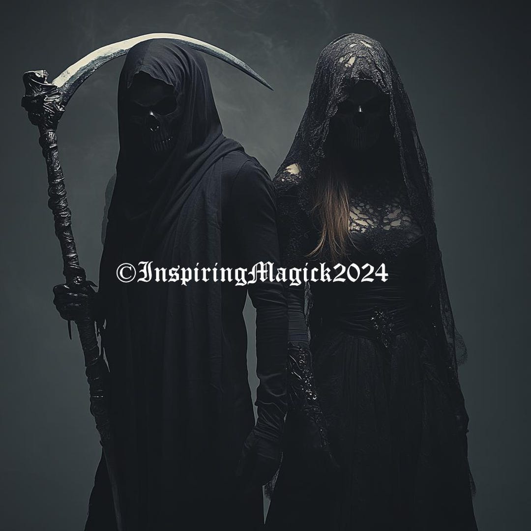 Grim Reaper and Wraith Spirit Companions. Conjuring. Remote Binding - Etsy