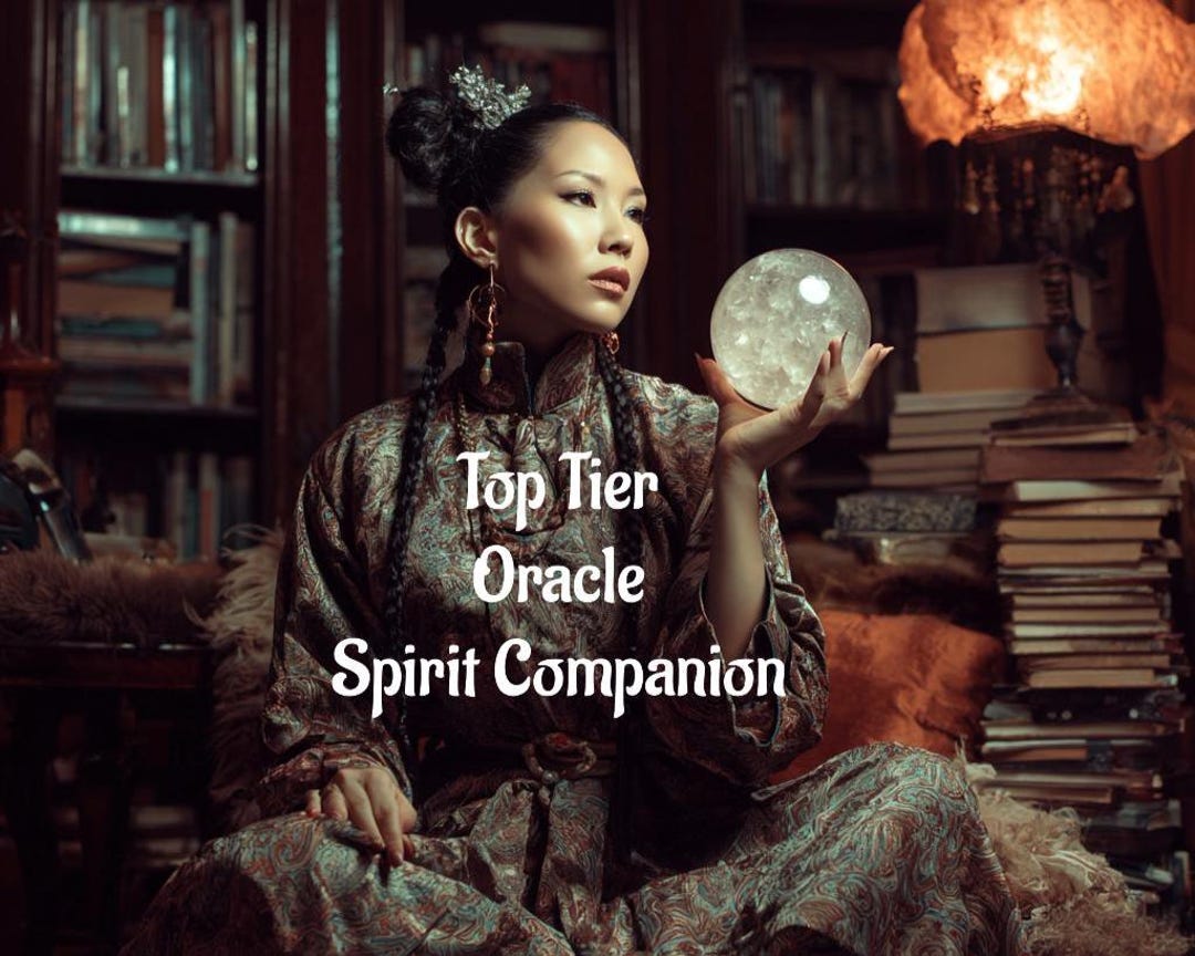 Female Oracle Top Tier Spirit Companion Distance Binding Digital ...