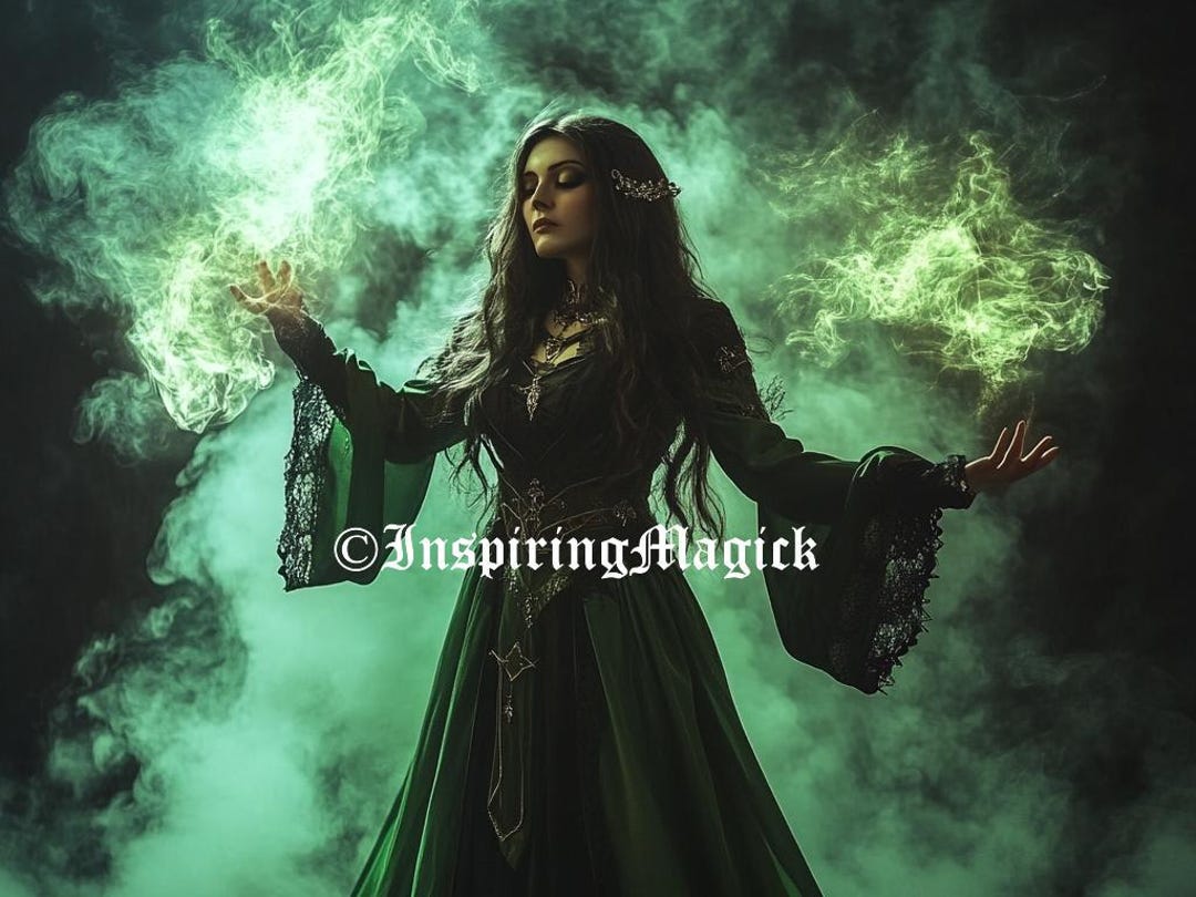 Necromancy Witch Spirit Guide Spirit Companion Remote Binding Conjuring ...