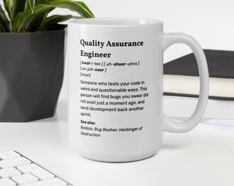 Quality Assurance Mug - Etsy