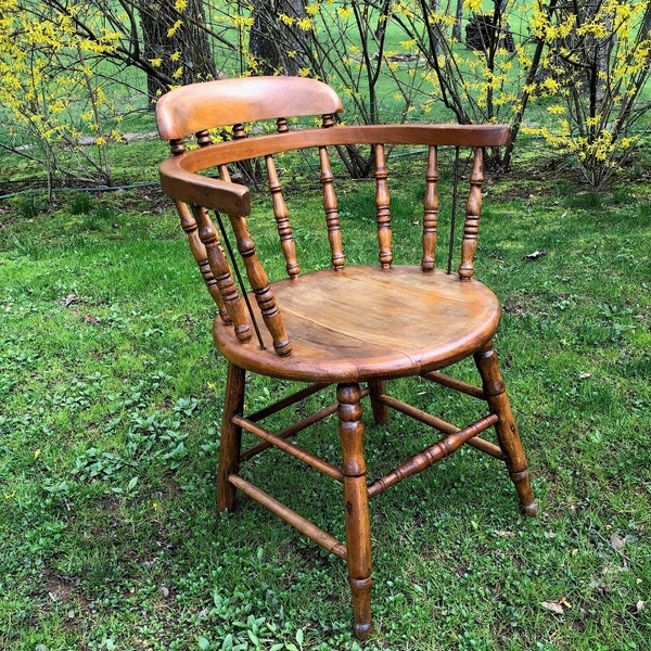 Barrel Back Chair - Etsy