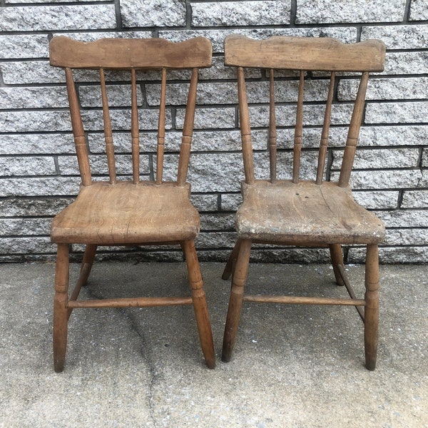 Primitive Chair - Etsy