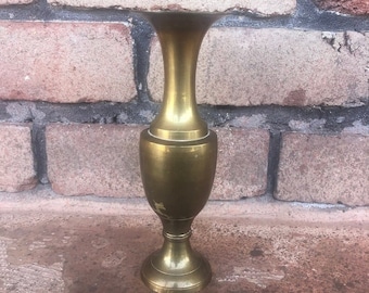 Small Brass Vase | Etsy