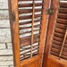 Set of Rustic Wood Shutters Pair of Shutters Shutter Panel - Etsy
