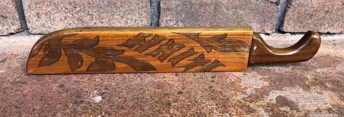 Vintage Decorative Wooden Sword Haiti Dagger Sheath - Etsy