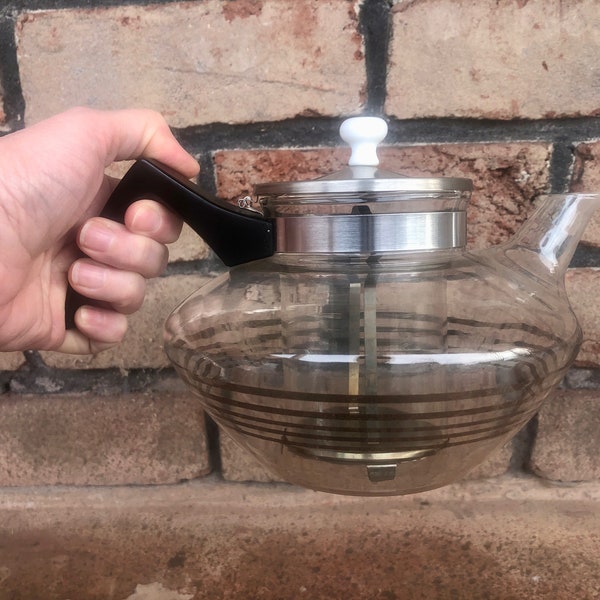 Glass Teapot - Etsy