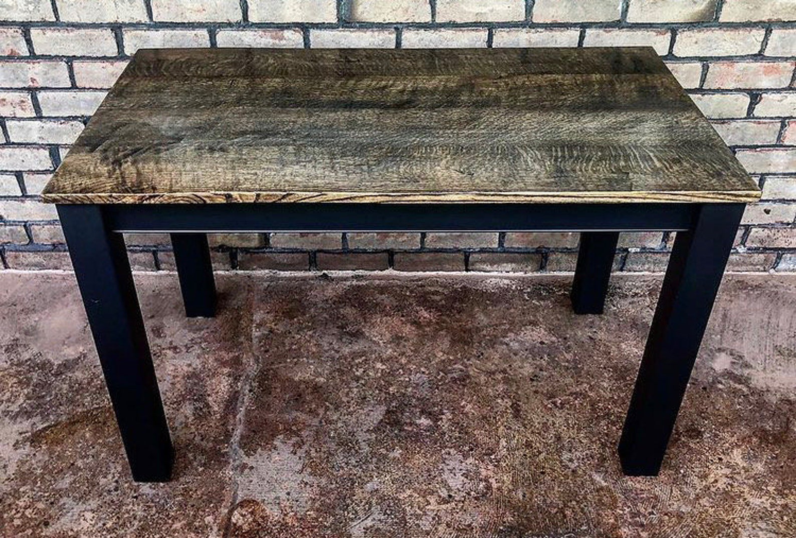 Custom Wood Farm Table Rustic Wood Table Farm House Dining - Etsy
