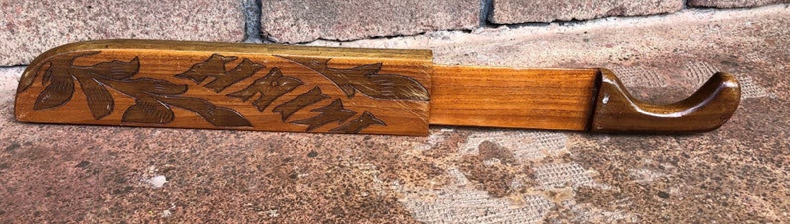 Vintage Decorative Wooden Sword Haiti Dagger Sheath - Etsy