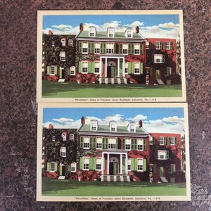 Vintage Amish Country Postcards, Lancaster County, Pennsylvania ...