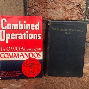 Vintage World War 2 Military Book Collection, Military Insignias ...