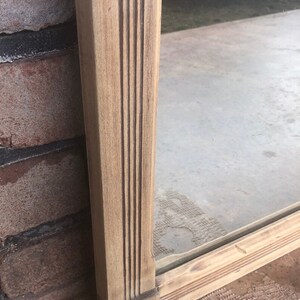 Rustic Wood Mirror, Rectangular, Farm House Mirror, Tall Mirror ...