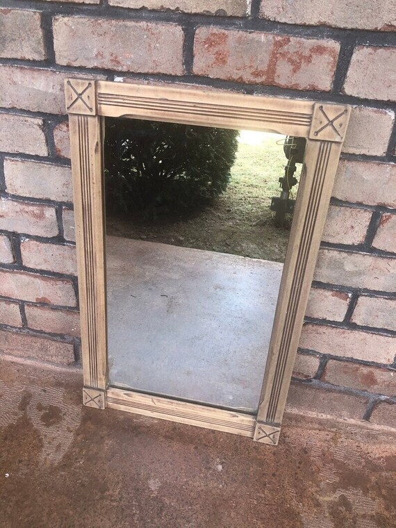 Rustic Wood Mirror Rectangular Farm House Mirror Tall | Etsy