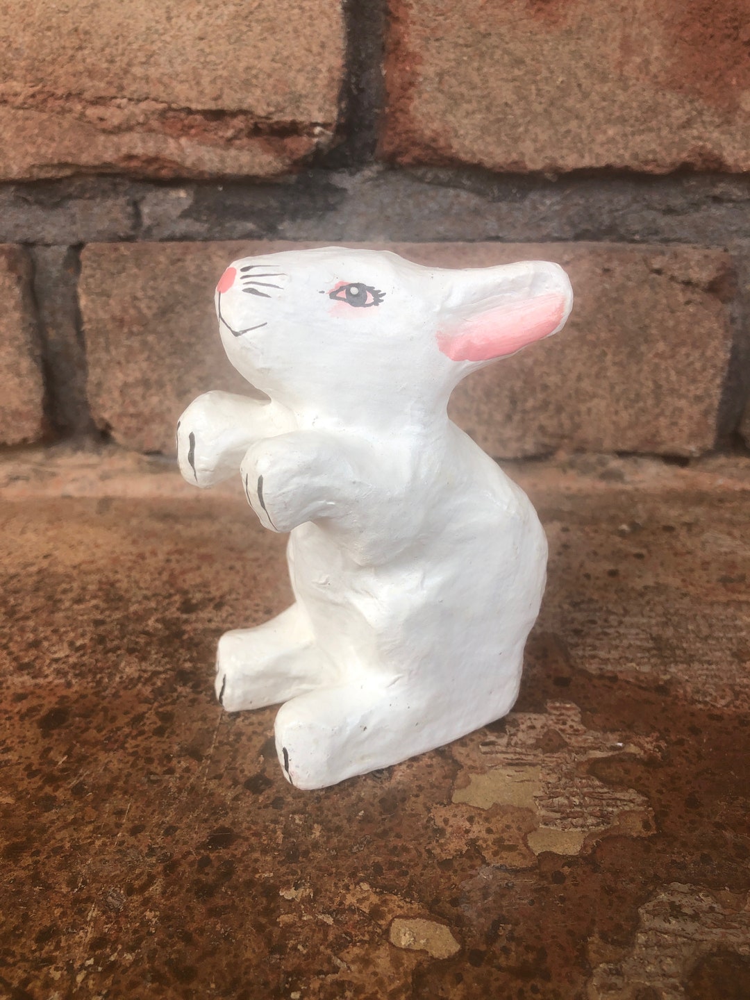 Vintage White Rabbit, Decorator Rabbit, Easter Bunny, Rabbit Decor ...