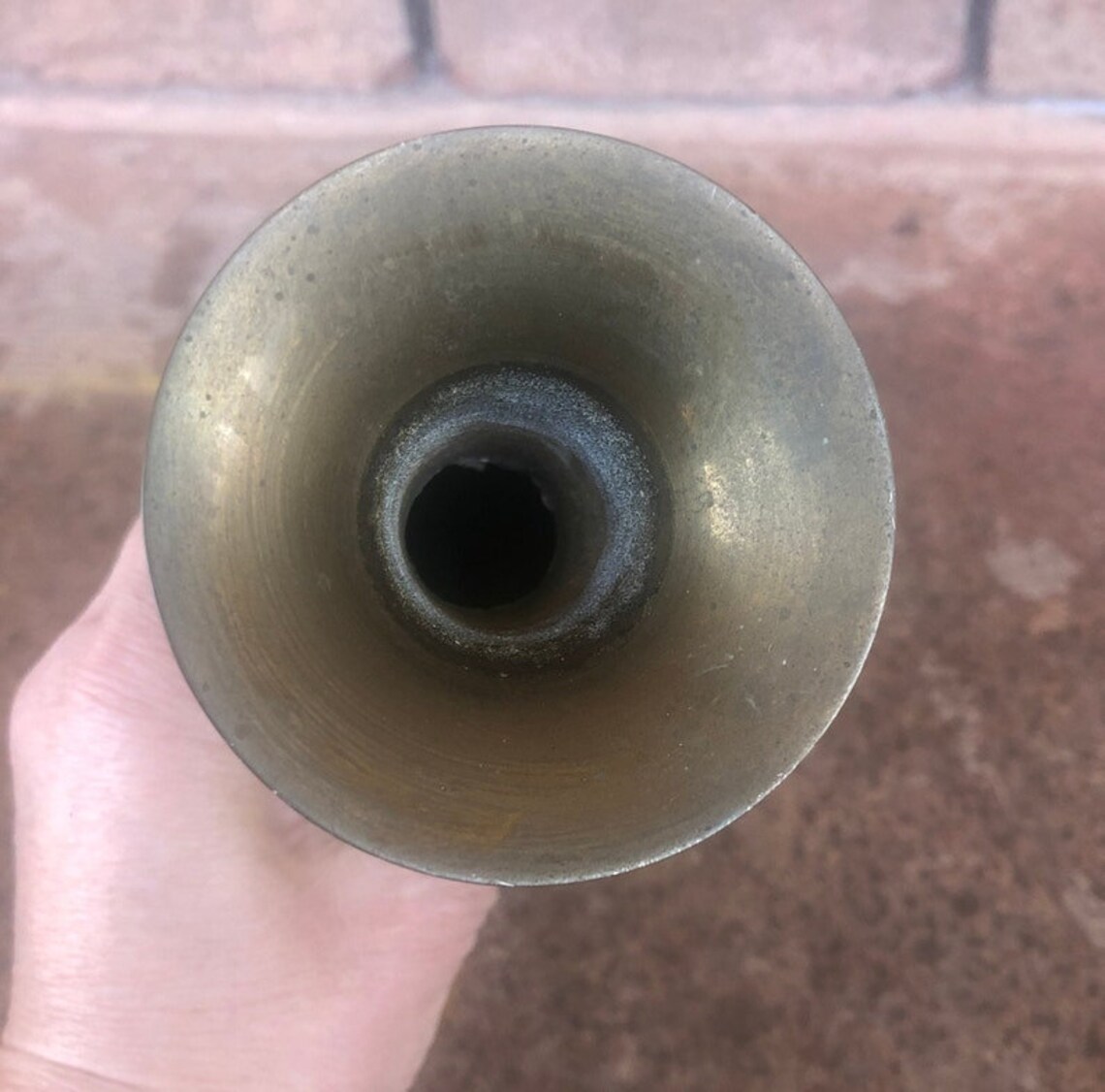 Vintage Small Brass Vase Urn Style Vase Thin Urn Vase - Etsy