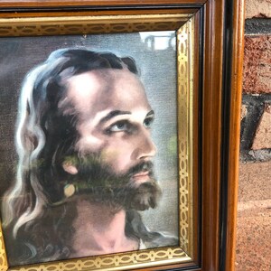 Vintage Religious Art Framed Jesus Art Vintage Framed Jesus - Etsy