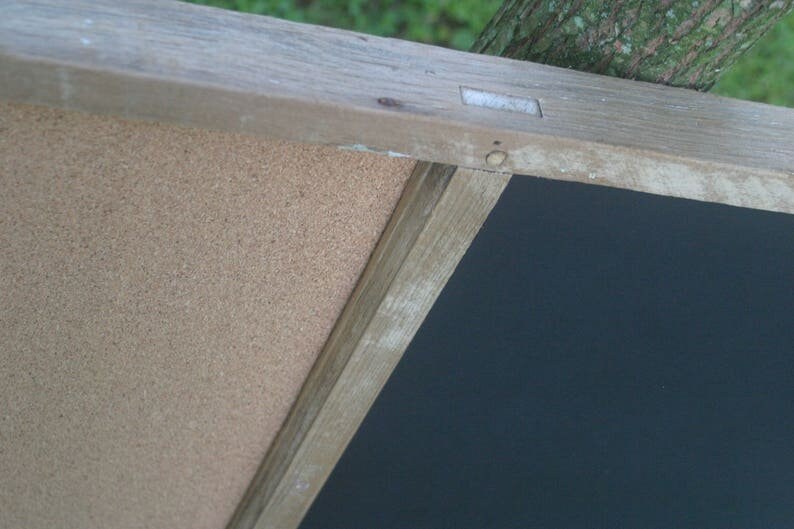 Rustic Message Board Organizer Entryway Message Center Chalk - Etsy