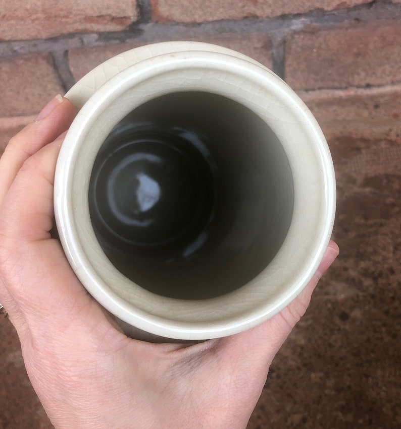 Vintage Japanese Iris Vase Toyo Japan Flower Vase Iris - Etsy