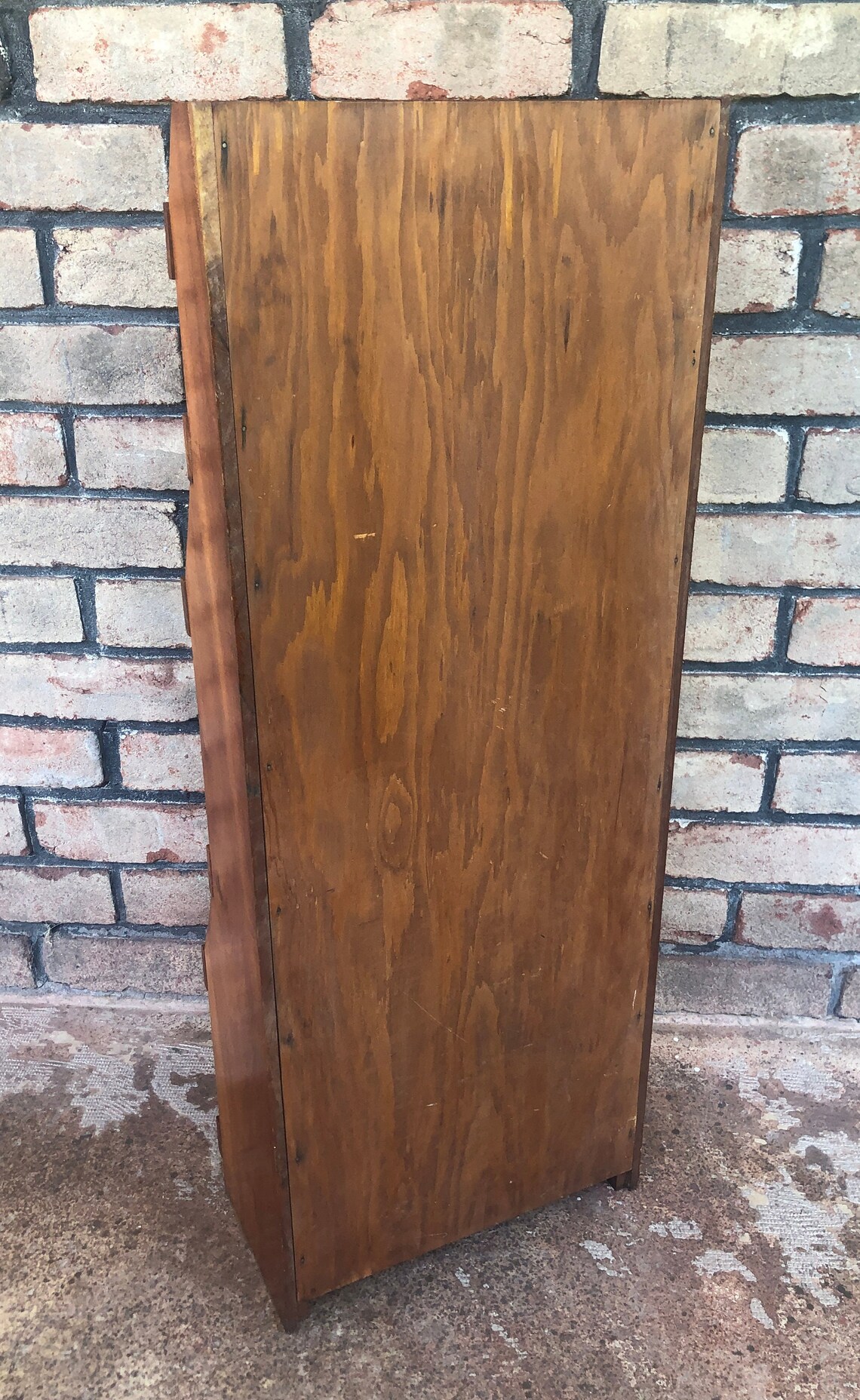 Vintage Large Wood Display Shelf Rustic Wood Wall Shelf - Etsy