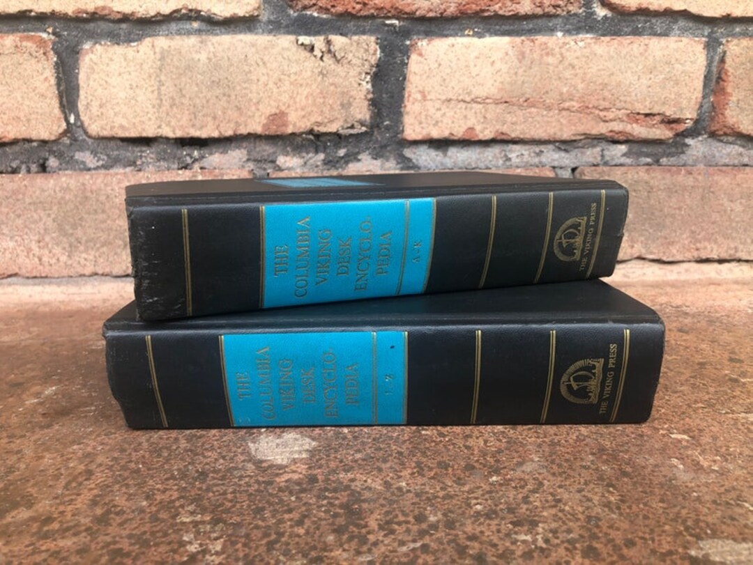 Vintage Columbia Viking Desk Encyclopedias, 1960s Encyclopedia, Volume ...