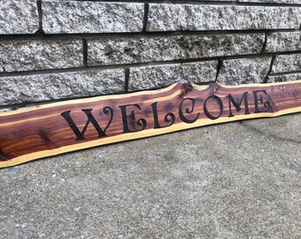 Wood Burned Door Sign - Etsy