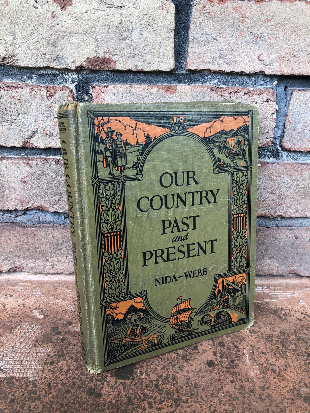 Vintage School History Text Book, 1930s American History Textbook ...