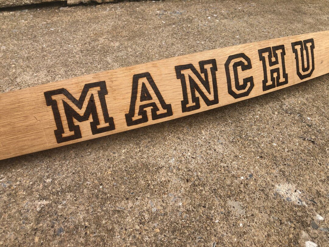 Manchu Wall Decor Keep up the Fire Manchu Mile Army Armed - Etsy