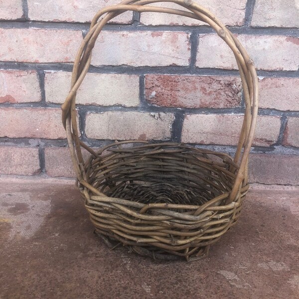 Rustic Basket - Etsy