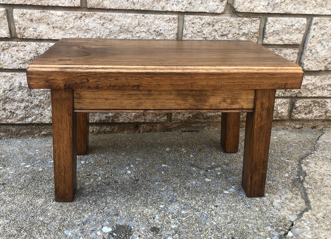 Custom Wood Foot Stool Step Stool Kids Step Stool Adult - Etsy
